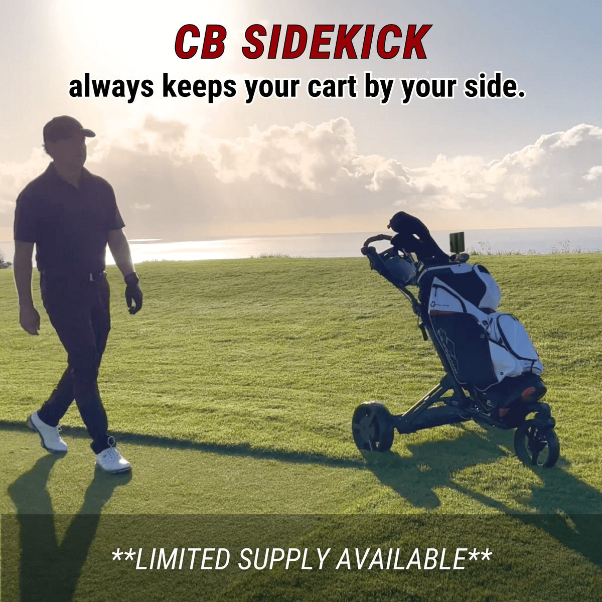 Sidekick golf follow caddy for Club Booster V2 by Alphard Golf ...